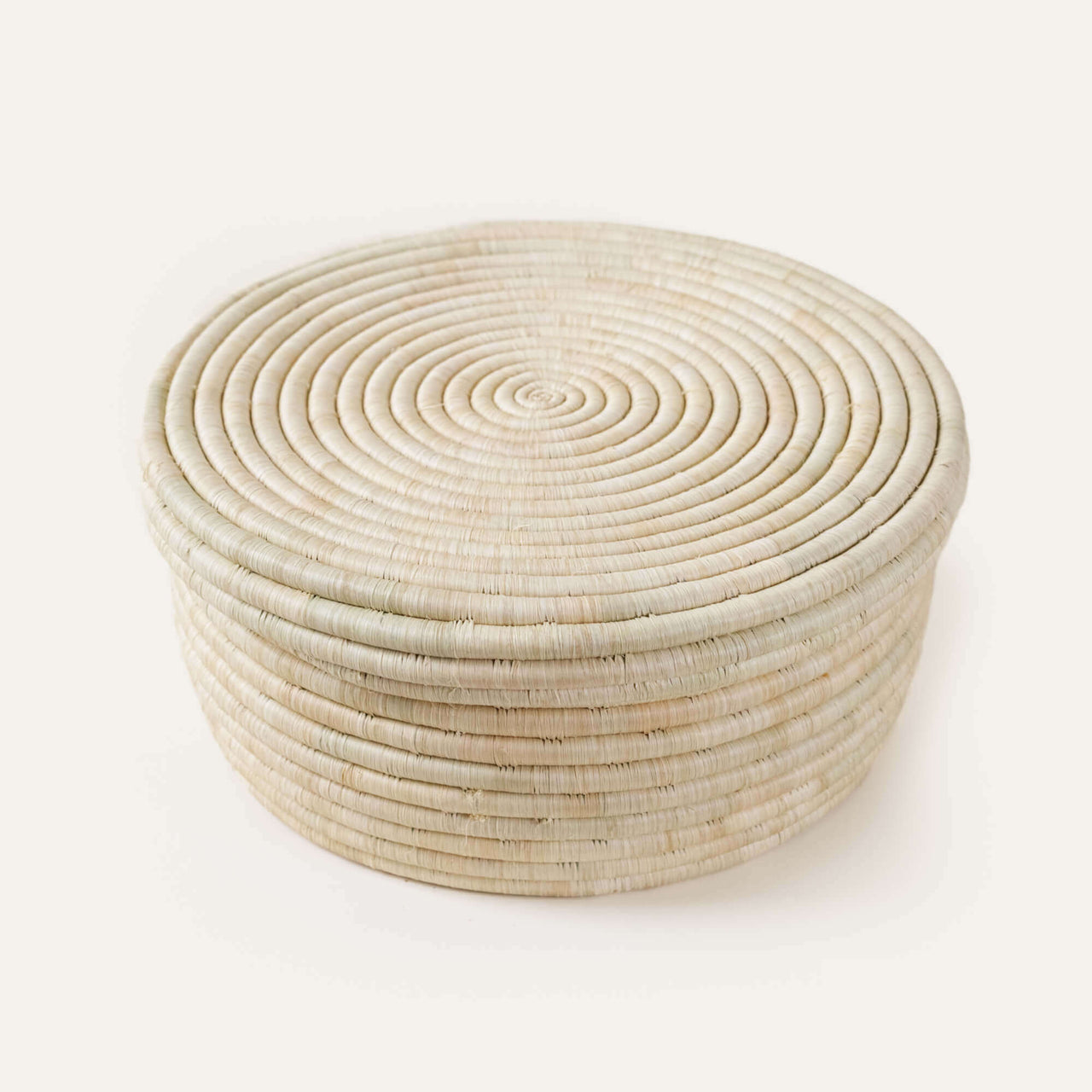 Round Lidded Basket – Indego Africa