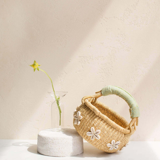 Flower Bolga - Green | Indego Africa